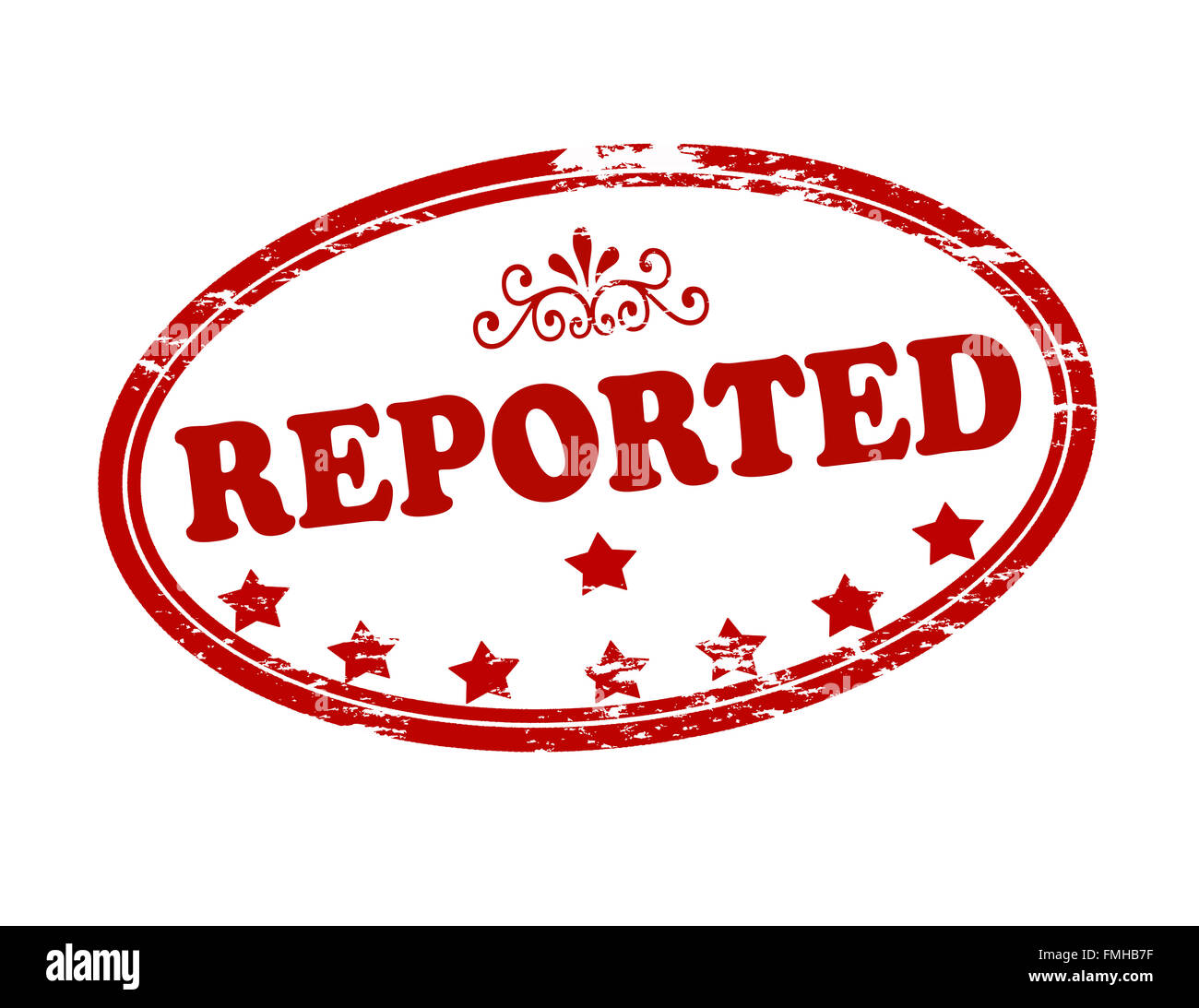Stamp with word report inside hi-res stock photography and images - Alamy