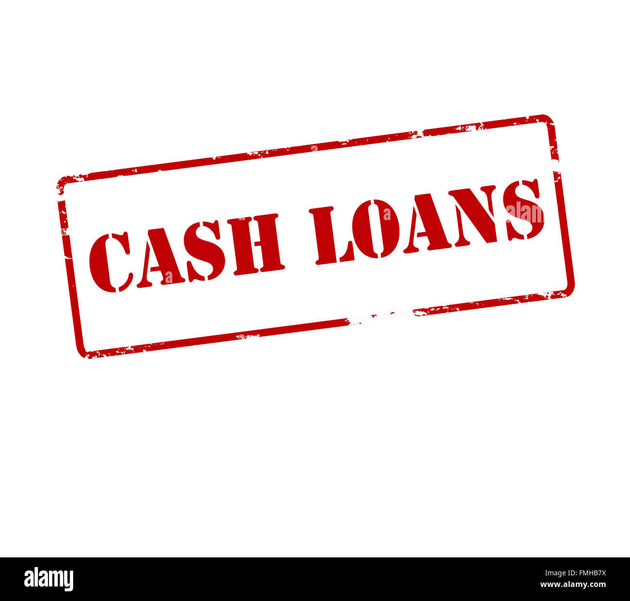 Rubber stamp with text cash loan inside, vector illustration Stock ...