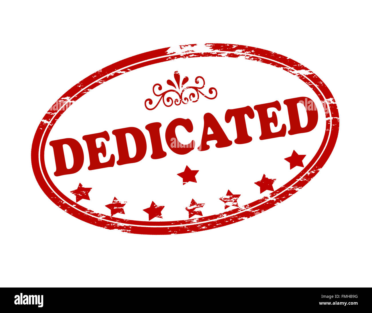 Rubber stamp with word dedicated inside, vector illustration Stock ...