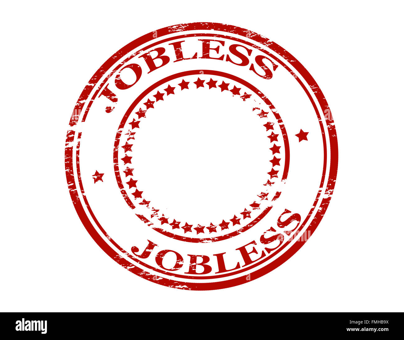 Rubber stamp with word jobless inside, vector illustration Stock Photo ...