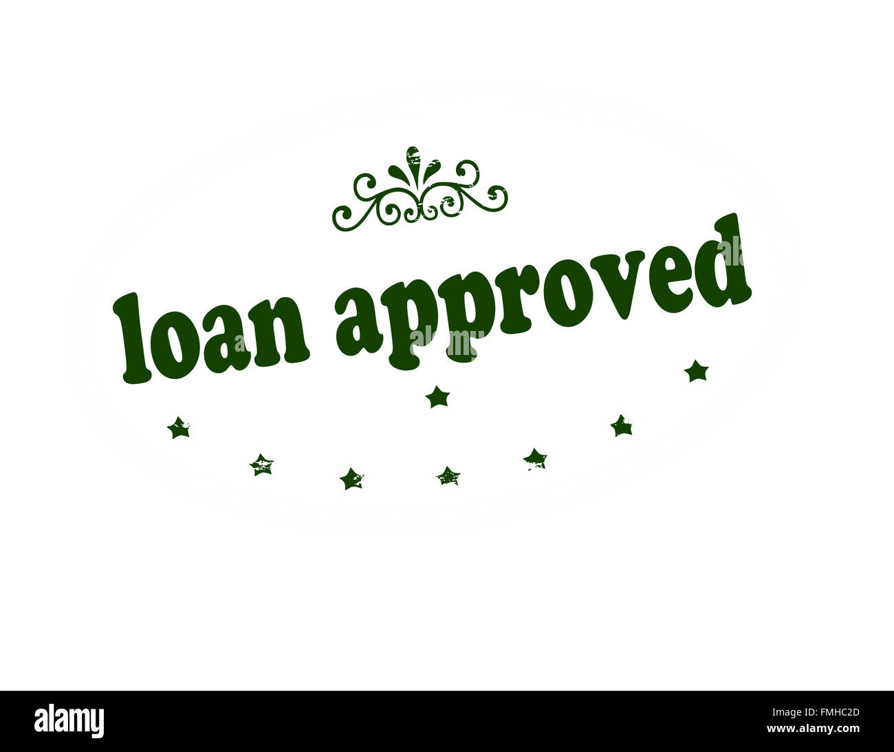 Rubber stamp with text loan approved inside, vector illustration Stock ...