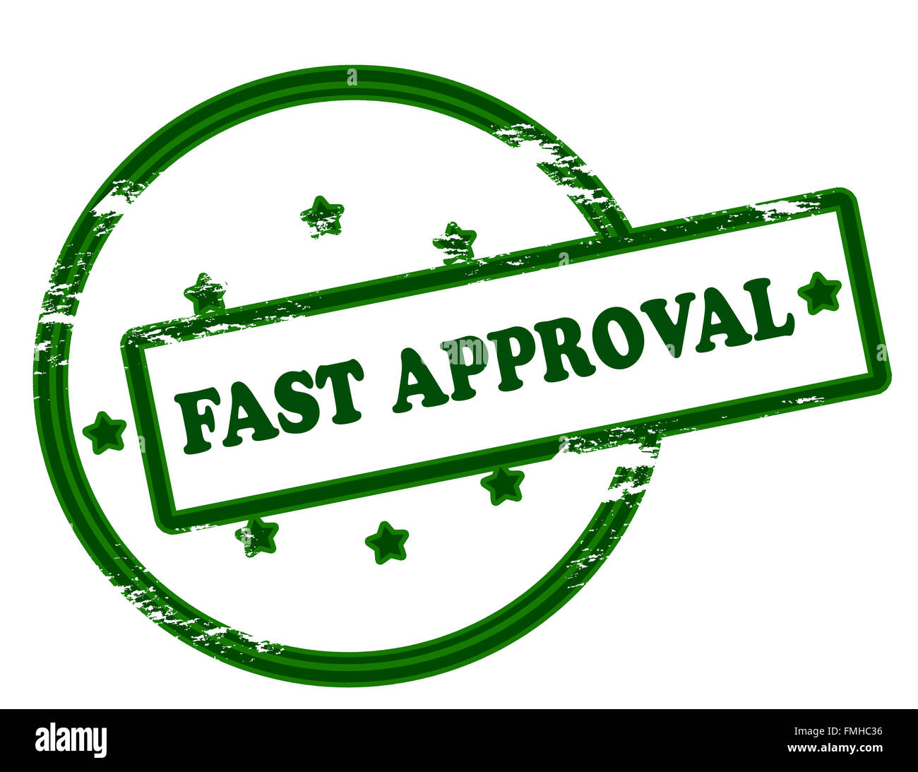 Rubber stamp with text fast approval inside, vector illustration Stock ...
