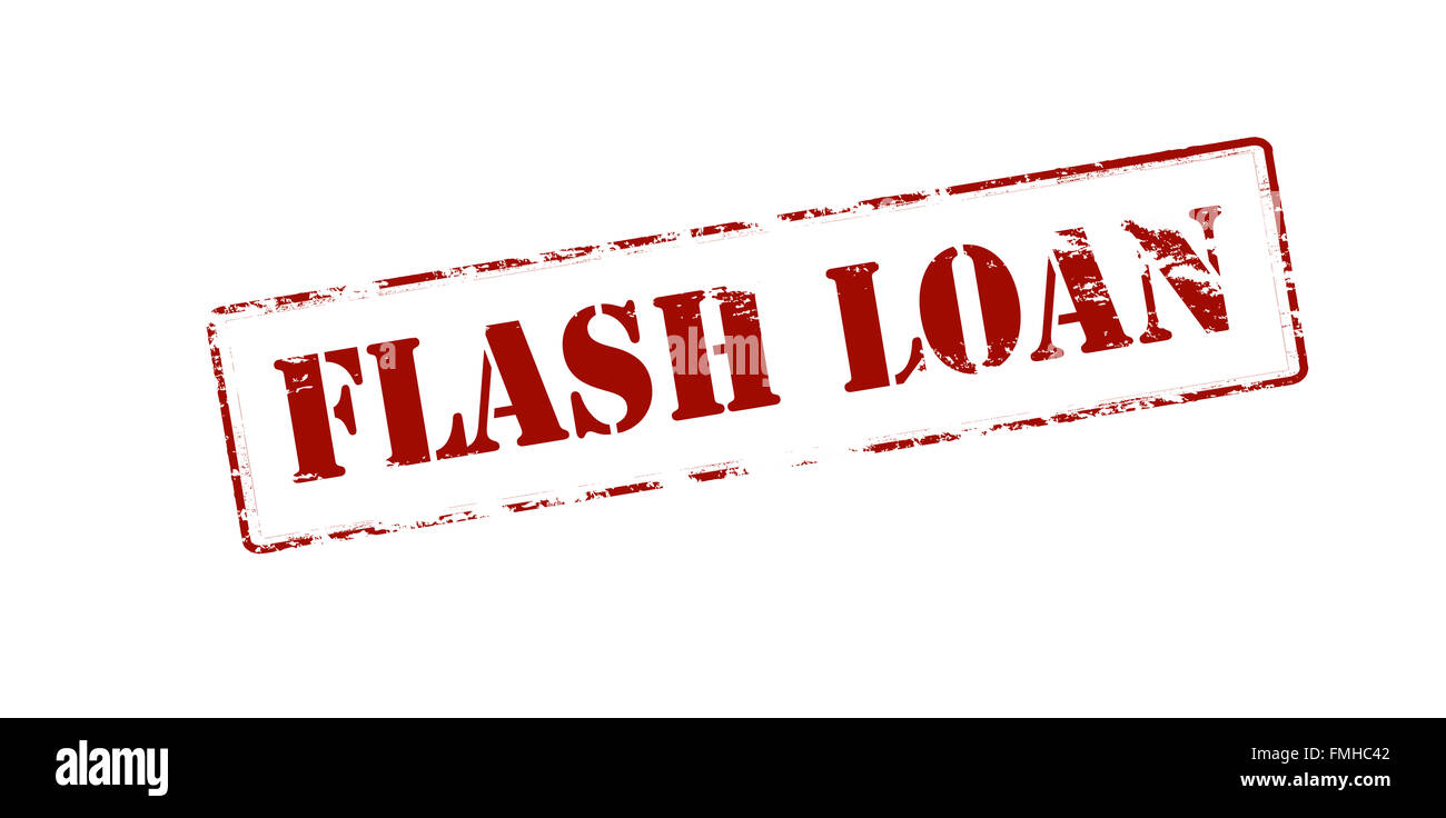 Rubber stamp with text flash loan inside, vector illustration Stock ...