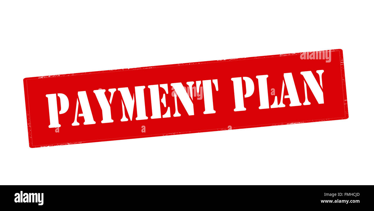 Rubber stamp with text payment plan inside, vector illustration Stock ...
