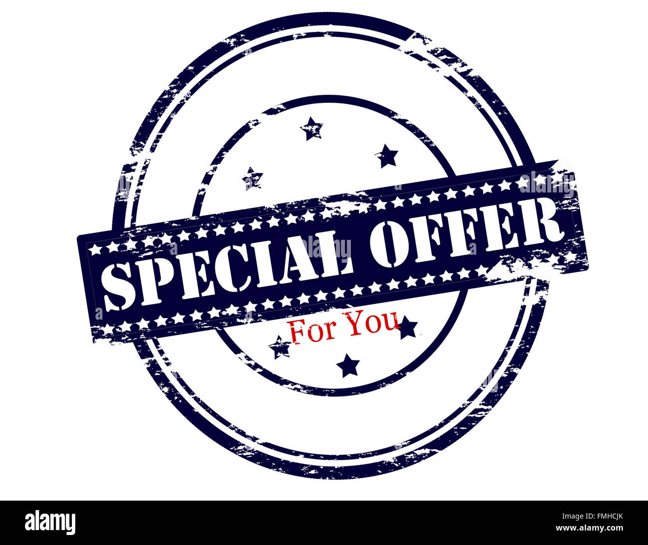 Rubber stamp with text special offer for you inside, vector ...