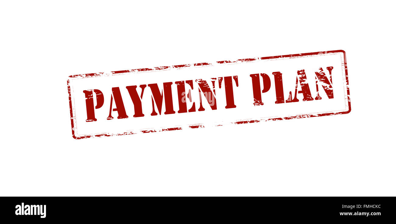 Rubber stamp with text payment plan inside, vector illustration Stock ...
