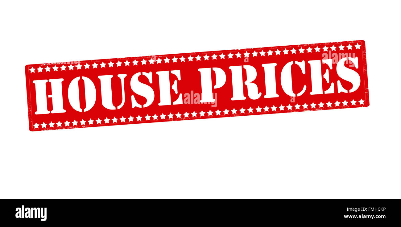 Rubber stamp with text house prices inside, vector illustration Stock ...