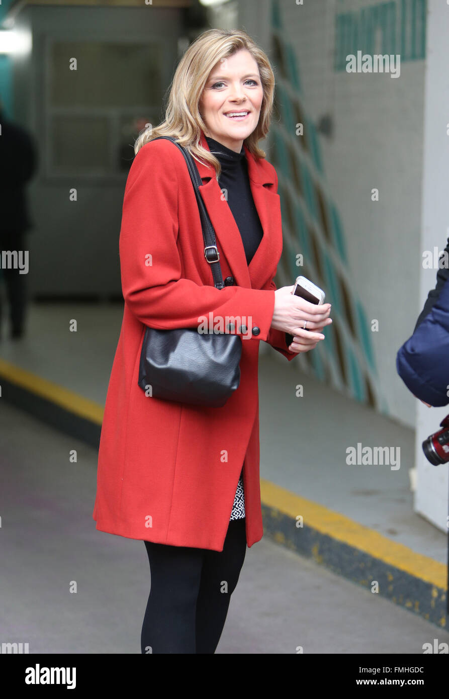 Jane Danson outside ITV Studios Featuring: Jane Danson Where: London ...