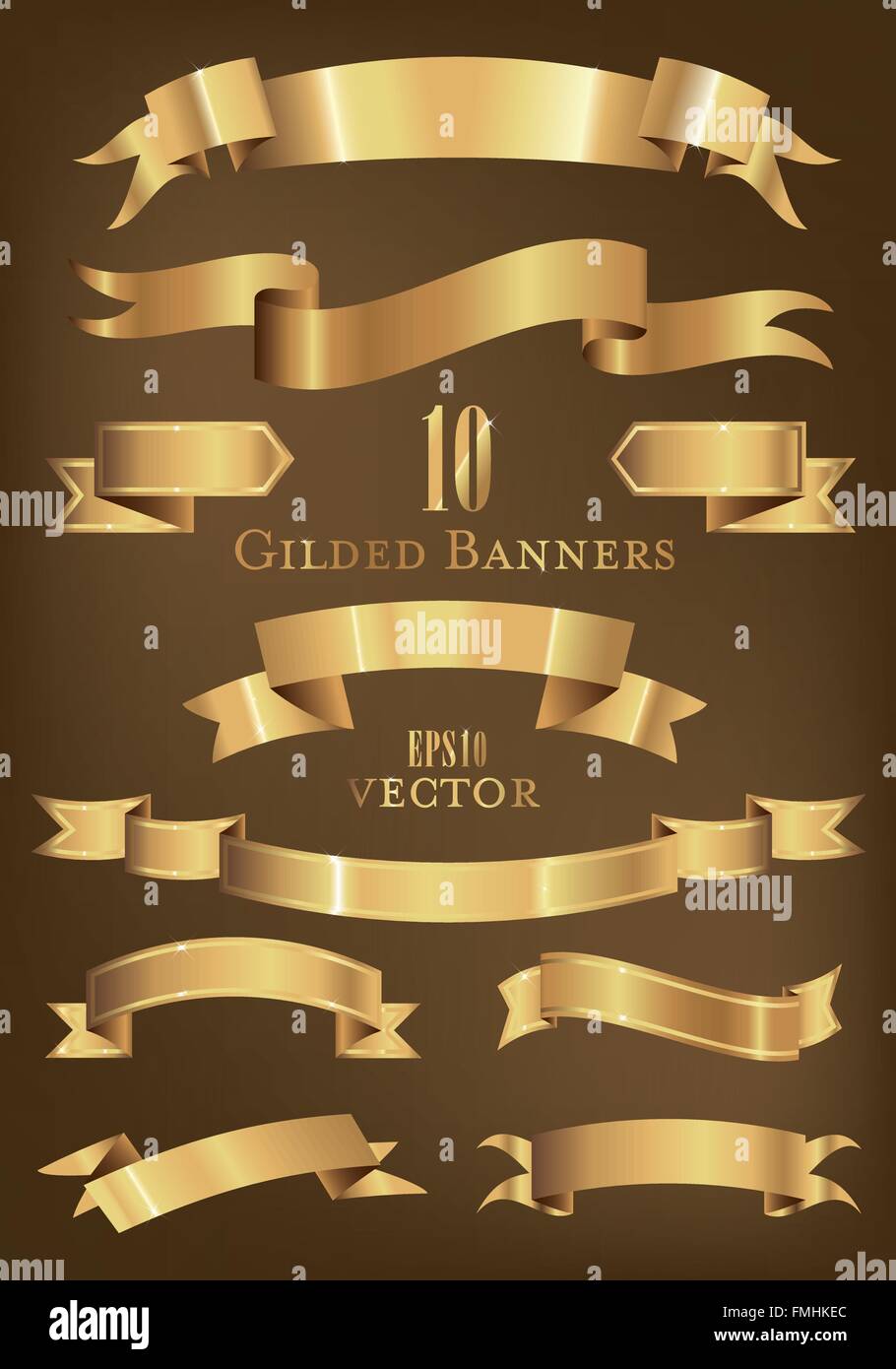 Scroll Banner Template Brown