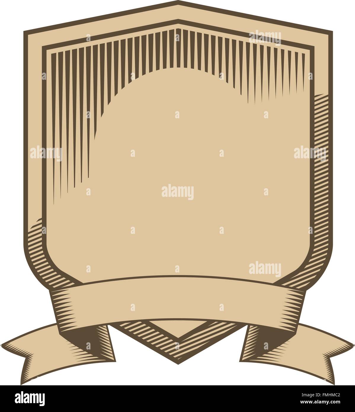 Shield and scroll hi-res stock photography and images - Alamy