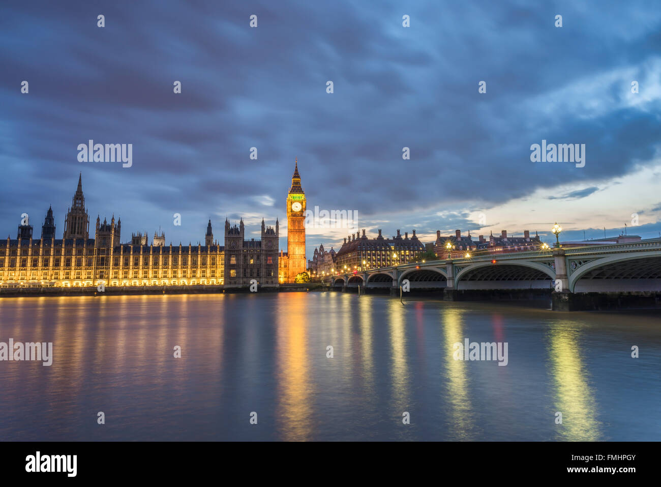 Big Ben night Stock Photo - Alamy