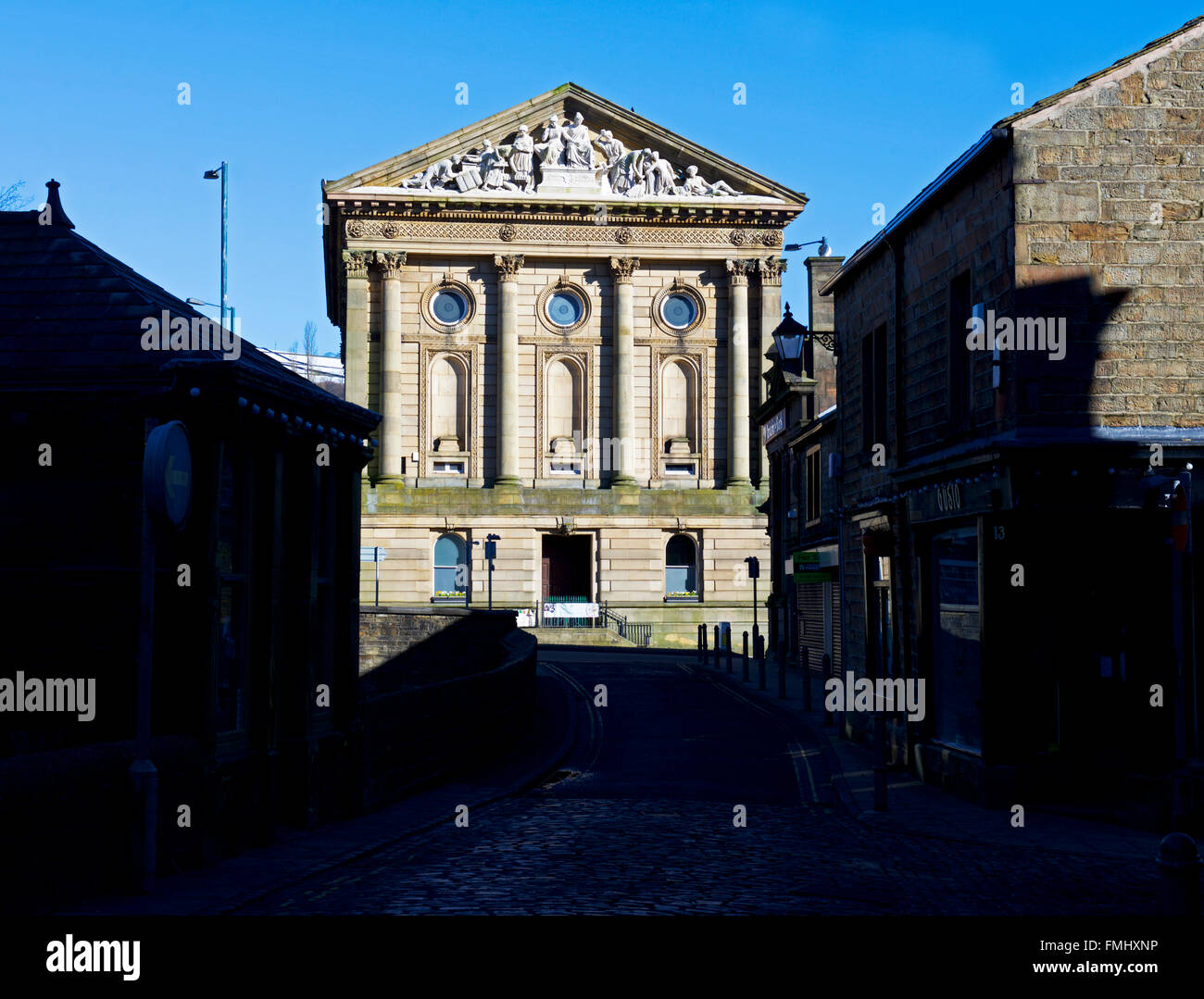 The Town Hall, Todmorden, West Yorkshire, England UK Stock Photo - Alamy