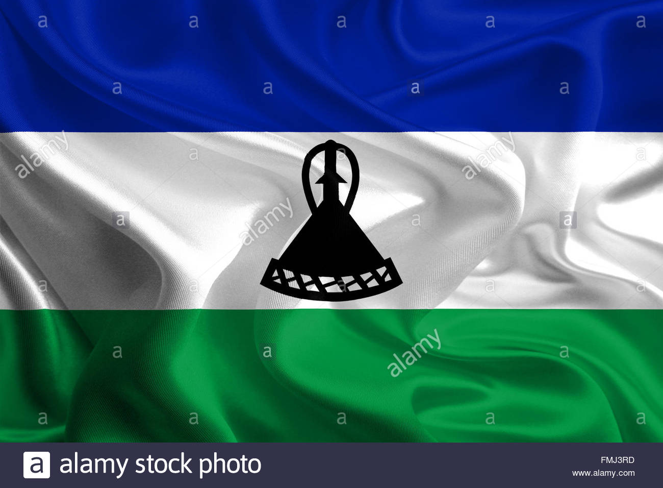 Lesotho National Flag Stock Photos & Lesotho National Flag Stock Images ...