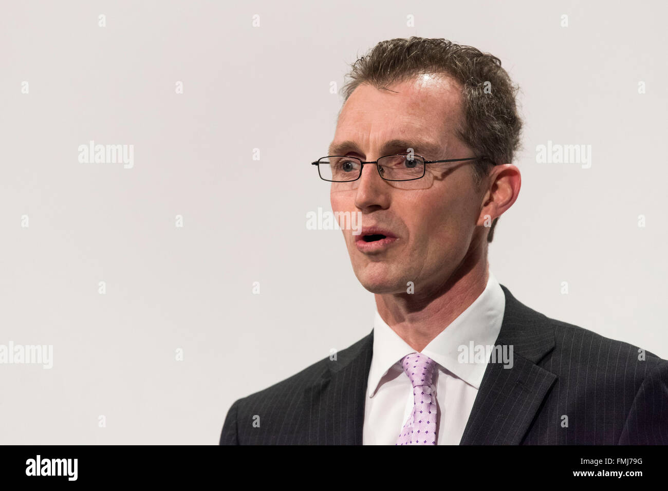 David Davies Conservative party MP for Monmouth in south Wales Stock ...