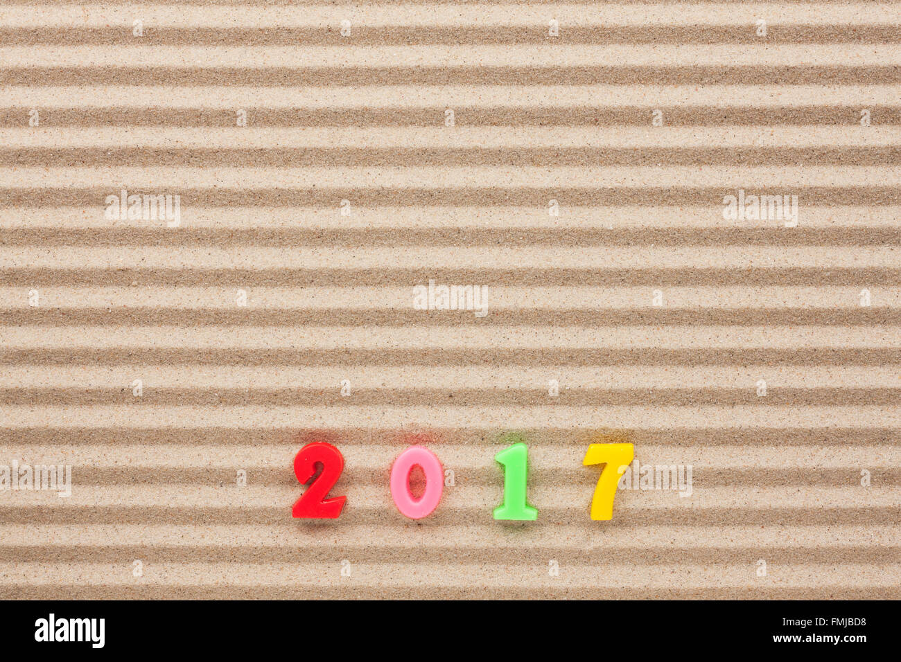 Year number 2017 written hi-res stock photography and images - Alamy