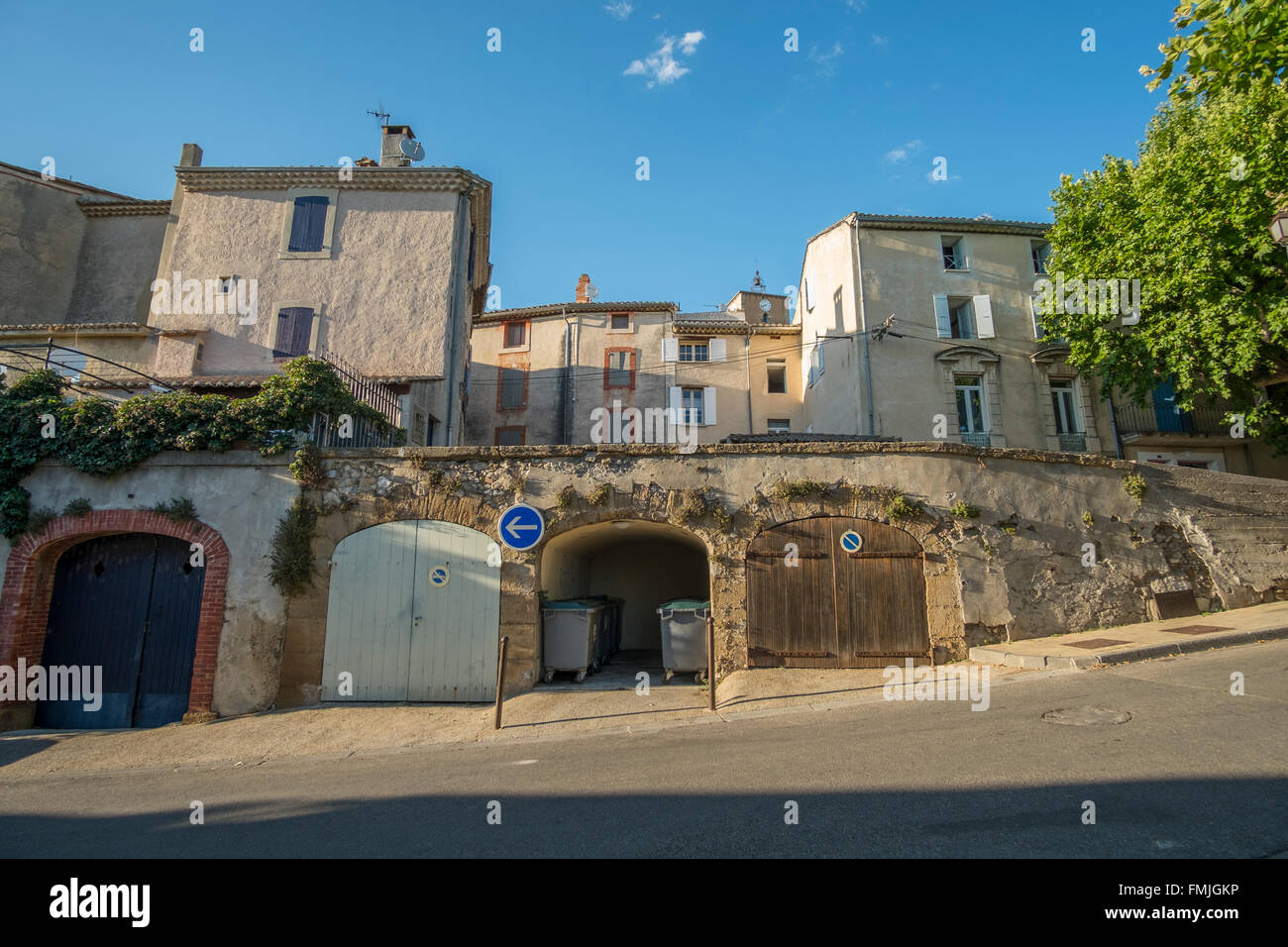 The French Vaucluse village of Sablet Stock Photo - Alamy