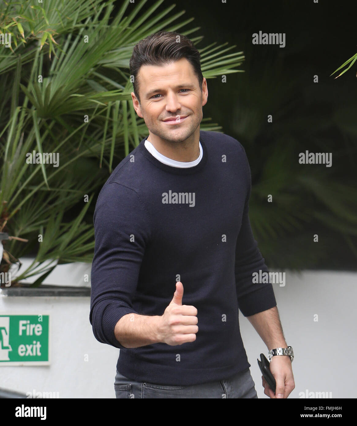 Mark Wright outside ITV Studios Featuring: Mark Wright Where: London ...