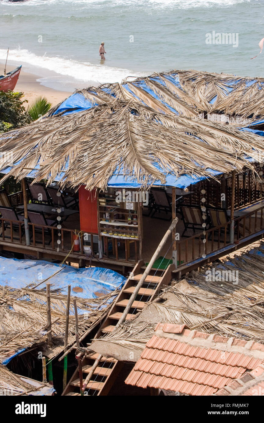 Anjuna hippie market goa hi-res stock photography and images - Alamy