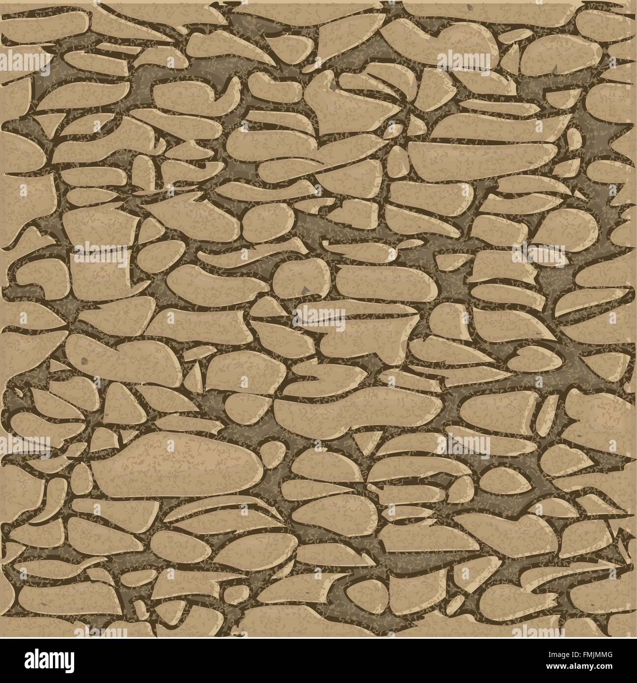 stone texture1. seamless texture of brown stone. 10 EPS Stock Vector ...