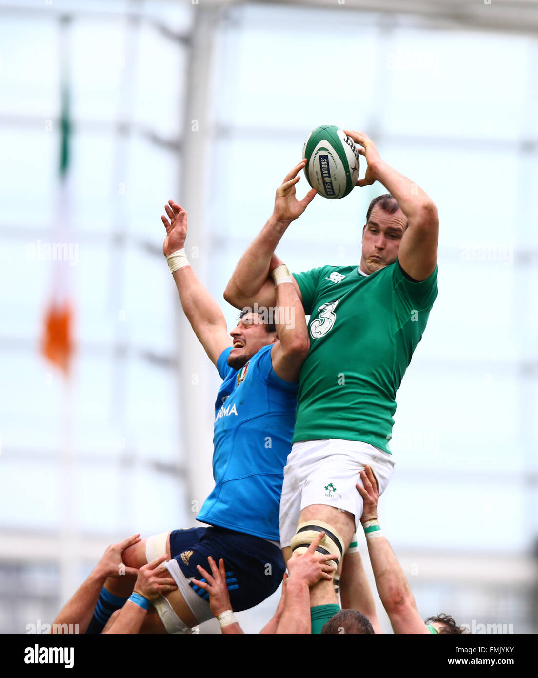 Aviva Stadium, Dublin, Ireland. 12th Mar, 2016. RBS Six Nations ...