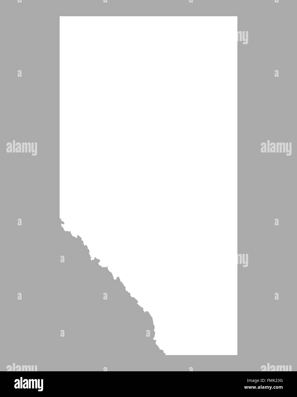 Canada map alberta Black and White Stock Photos & Images - Alamy