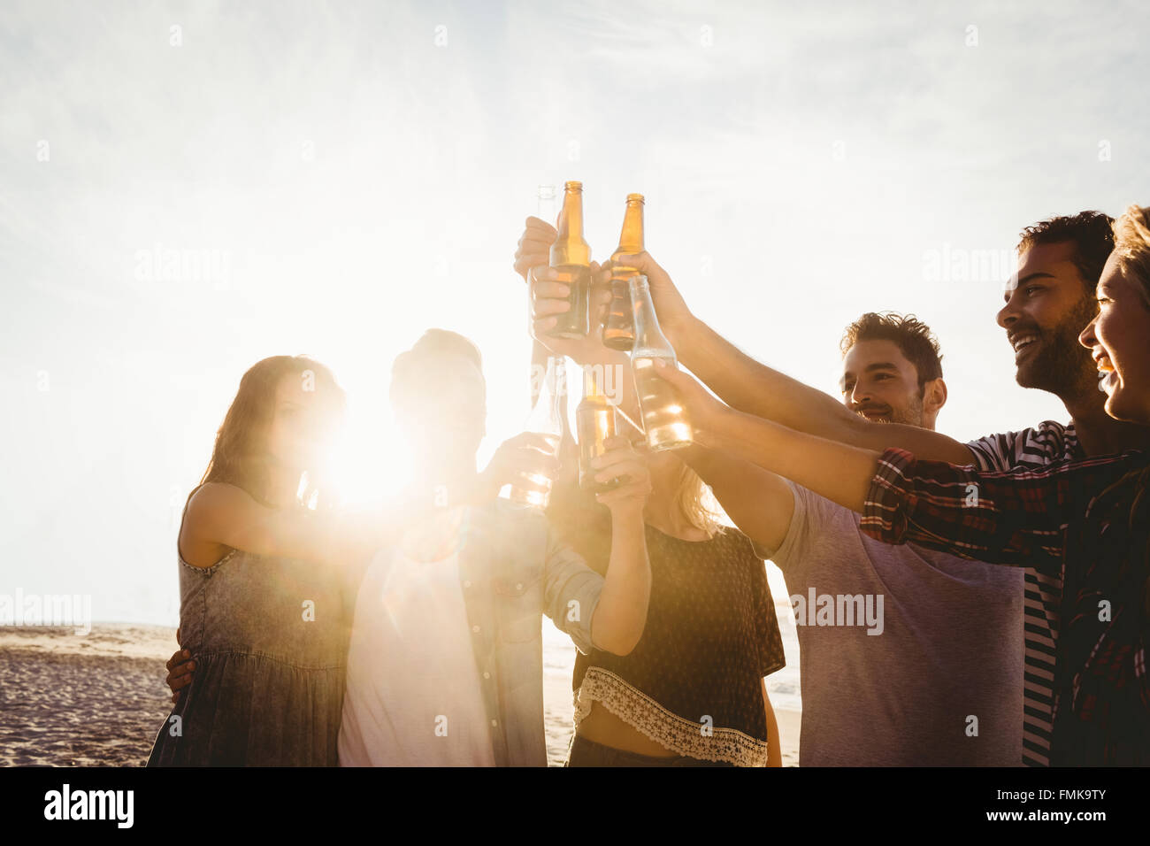 Raising bottles hi-res stock photography and images - Alamy