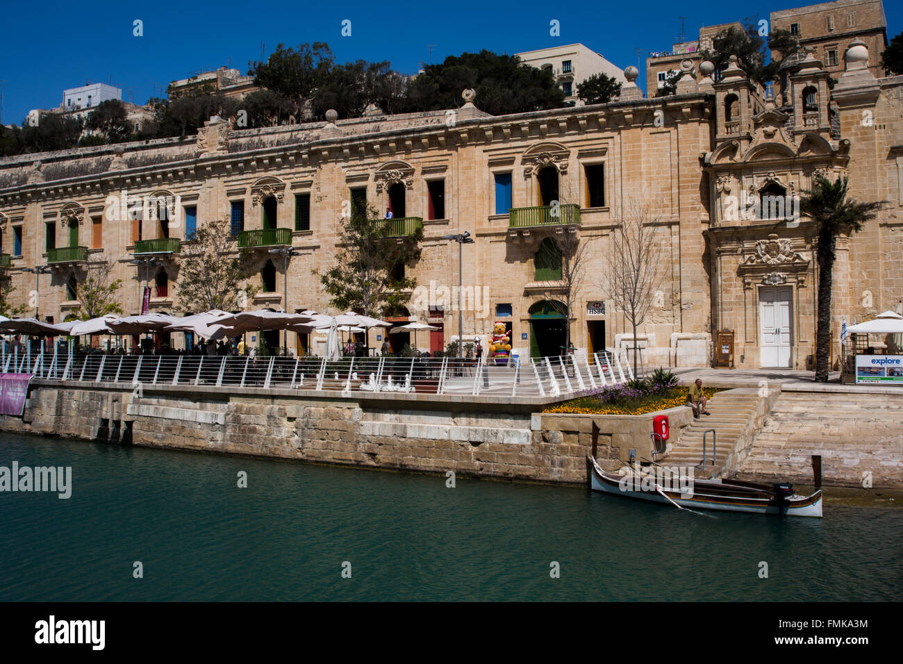 Valletta Waterfront ,Malta Stock Photo - Alamy