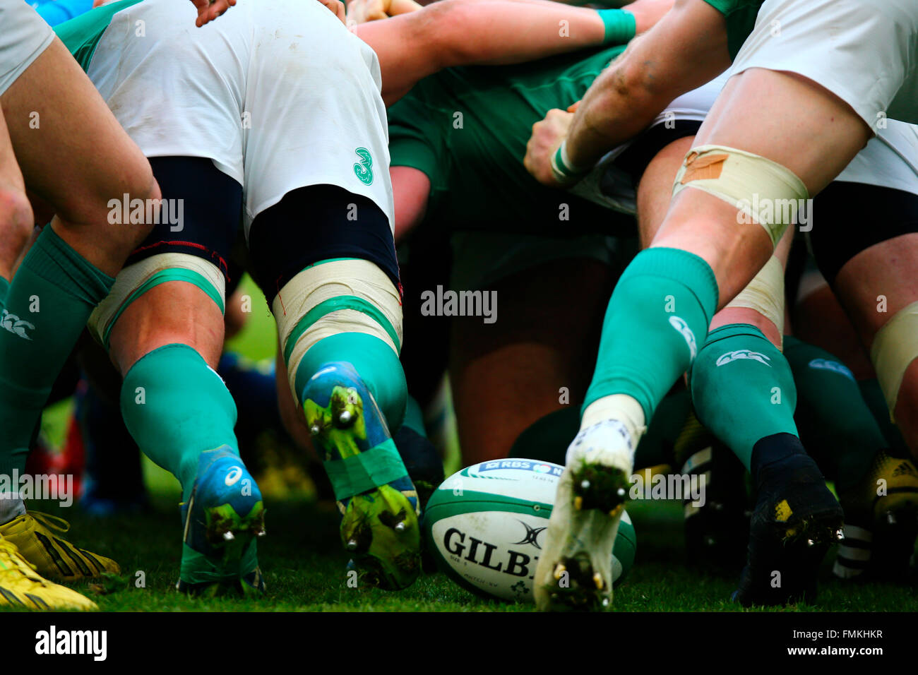 Aviva Stadium, Dublin, Ireland. 12th Mar, 2016. RBS Six Nations ...