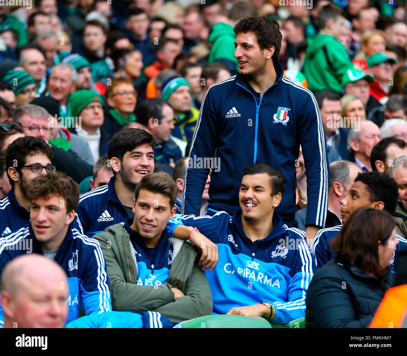 Aviva Stadium, Dublin, Ireland. 12th Mar, 2016. RBS Six Nations ...