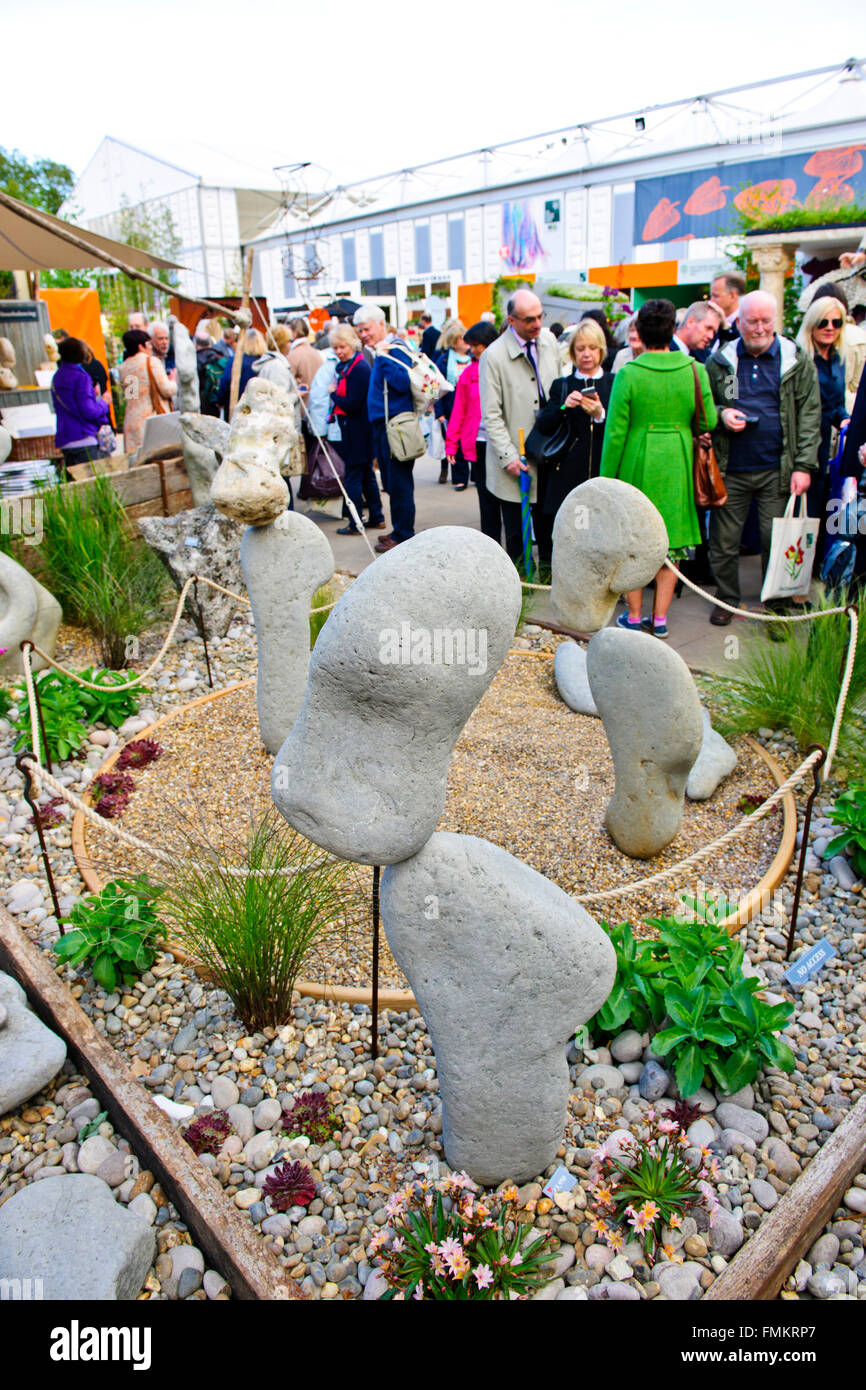 Stone balancing Sculptures Display by Adrian Gray Jacques,Popular Five ...