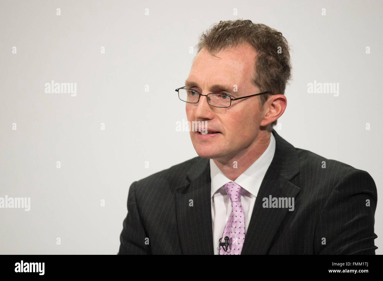 David Davies Conservative party MP for Monmouth in south Wales Stock ...