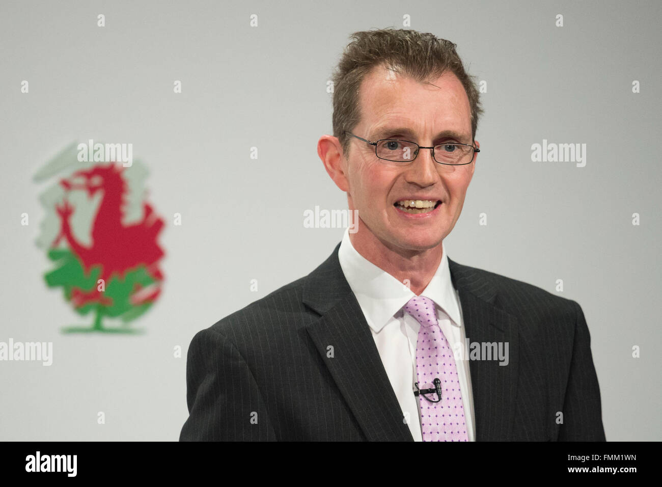 David Davies Conservative party MP for Monmouth in south Wales Stock ...
