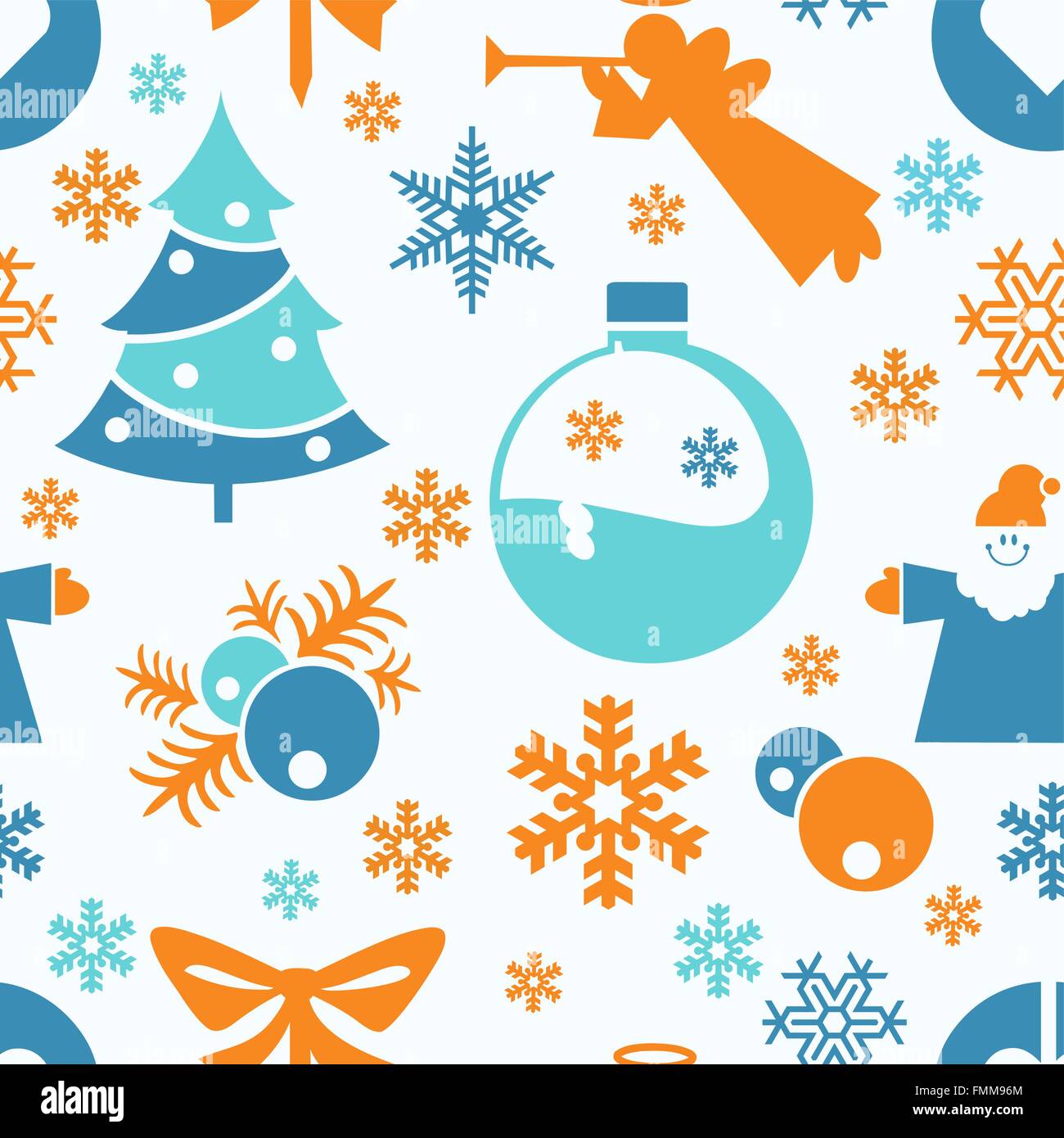 Abstract festive seamless pattern Stock Vector Images - Alamy