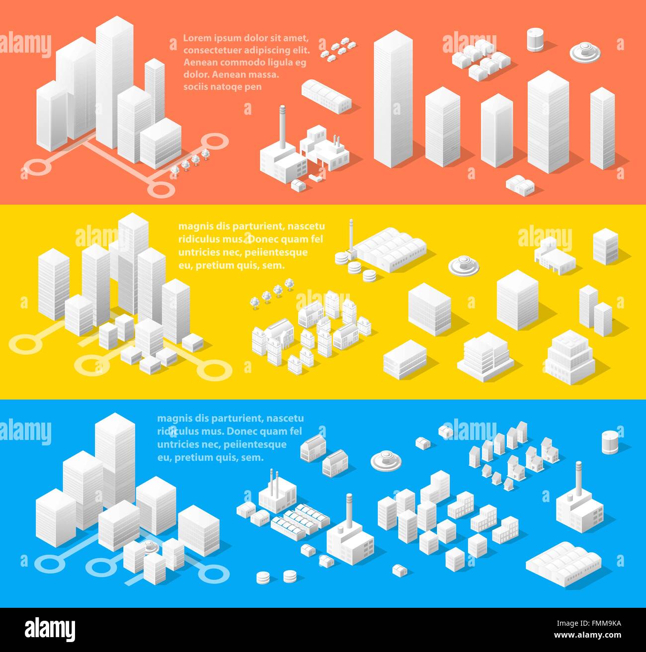 Vector isometric center Stock Vector Image & Art - Alamy