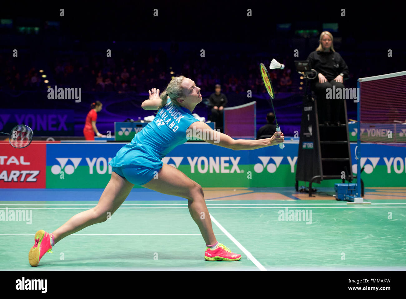 Barclaycard Arena, Birmingham, UK. 12th Mar, 2016. Yonex All England ...
