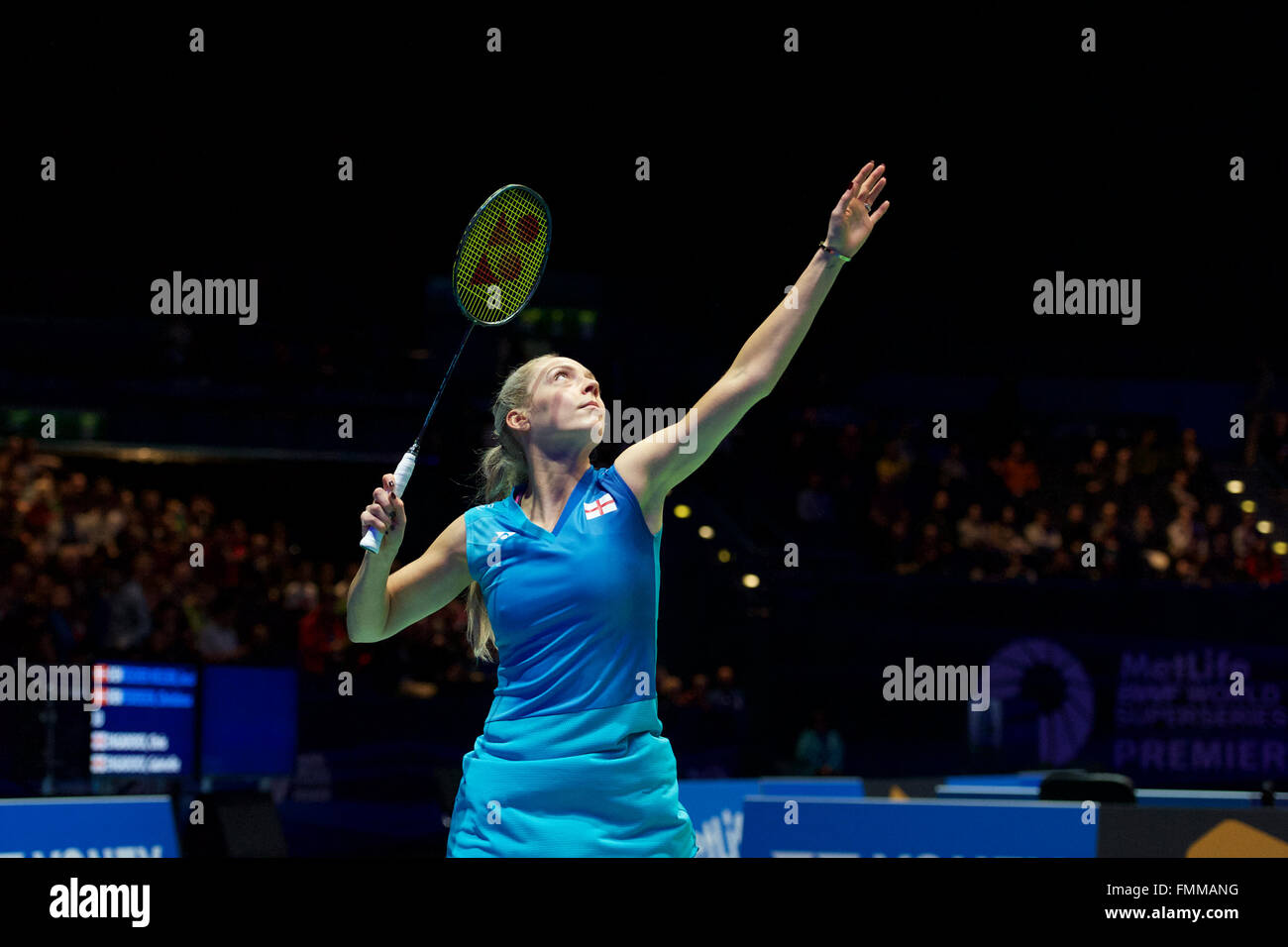 Barclaycard Arena, Birmingham, UK. 12th Mar, 2016. Yonex All England ...