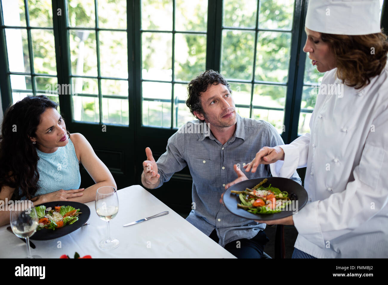 Complaining restaurant hi-res stock photography and images - Alamy