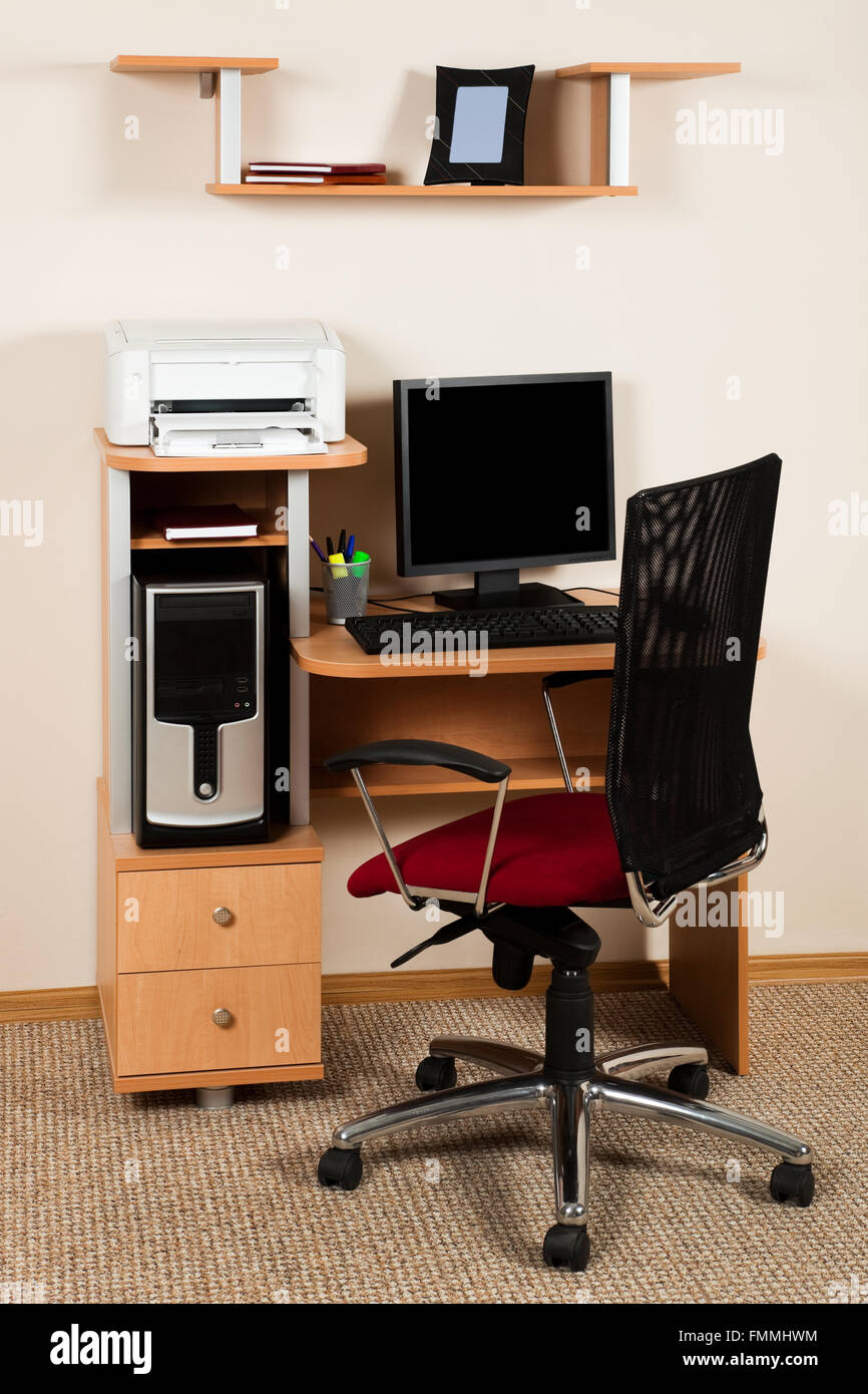 Computer printer mouse keyboard scanner hi-res stock photography and ...