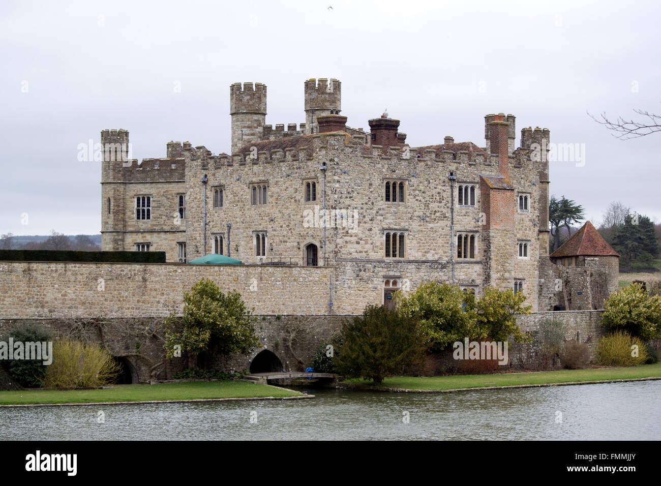 Leeds Castle, Kent, England Stock Photo - Alamy