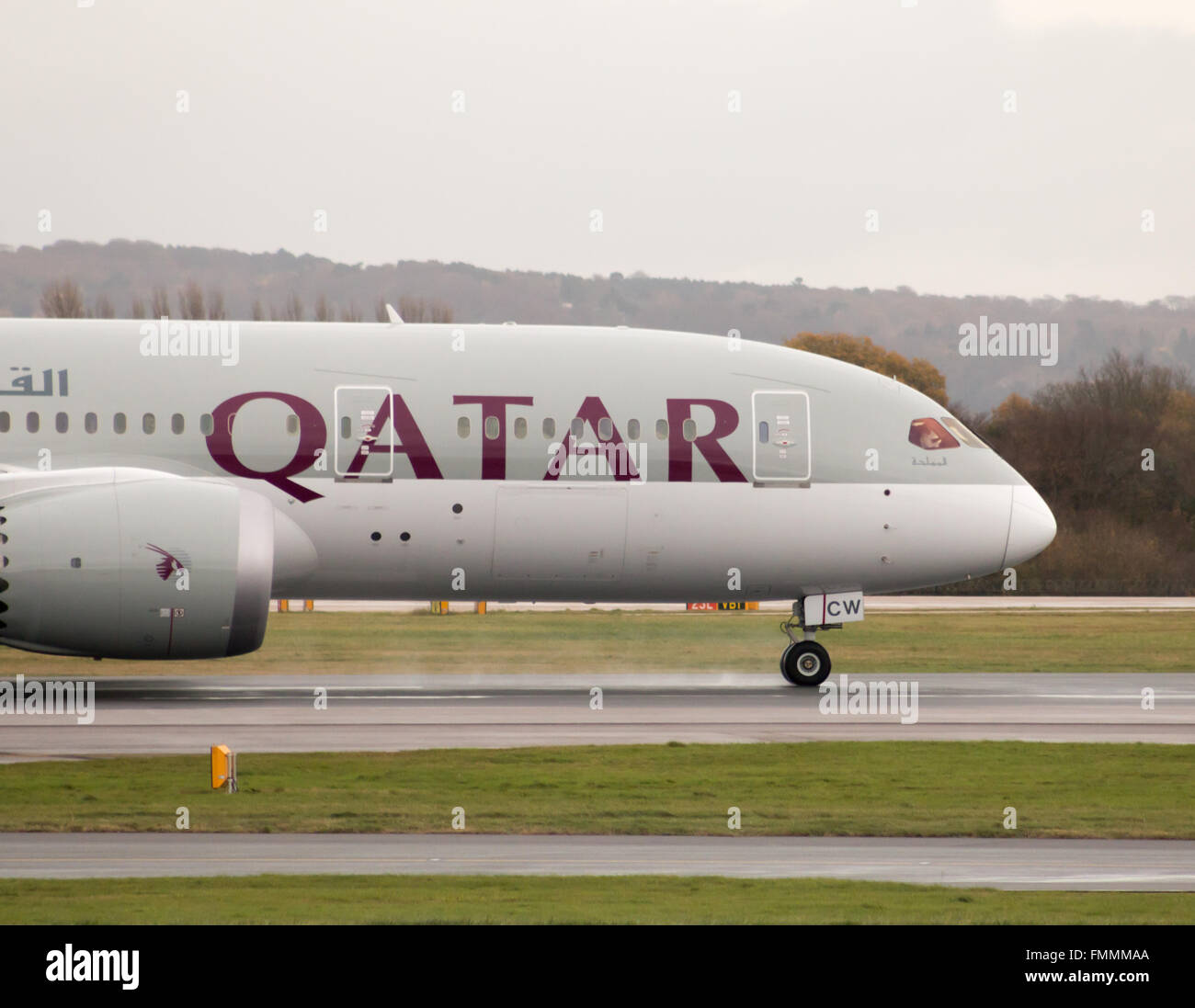 Qatar Airways Boeing 787-8 Dreamliner wide-body passnenger plane (A7 ...