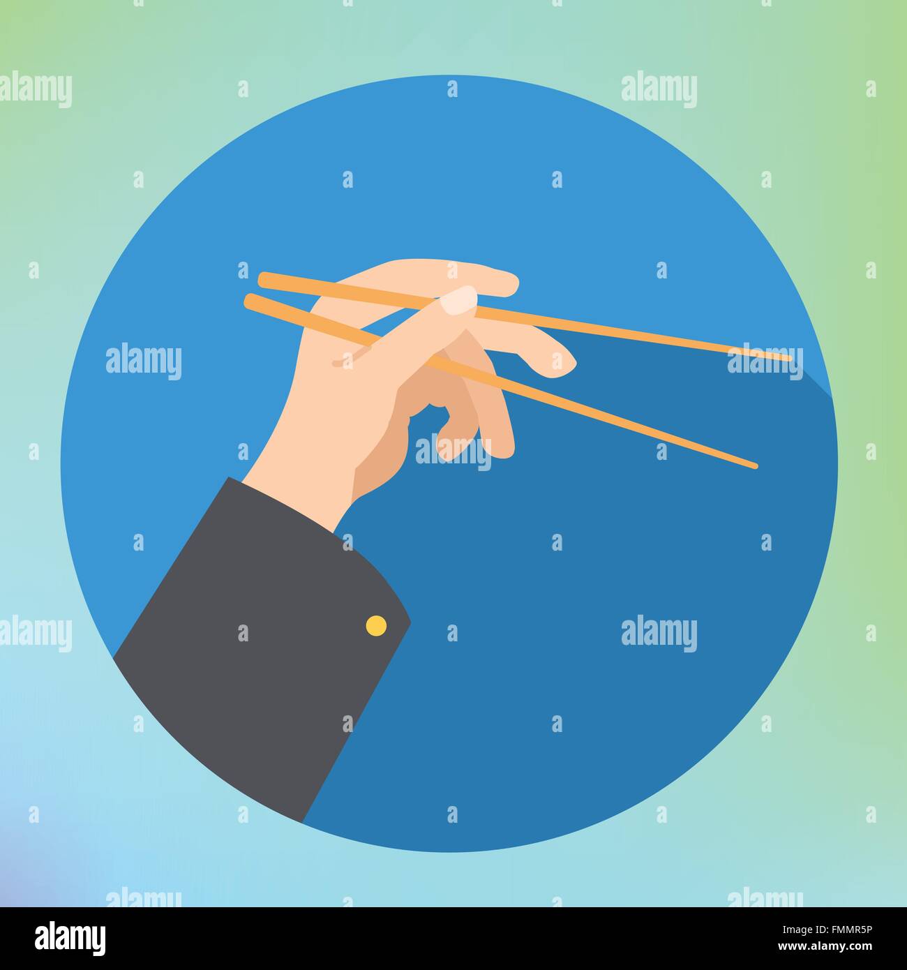 Japanese restaurant food hand Stock Vector Images - Alamy