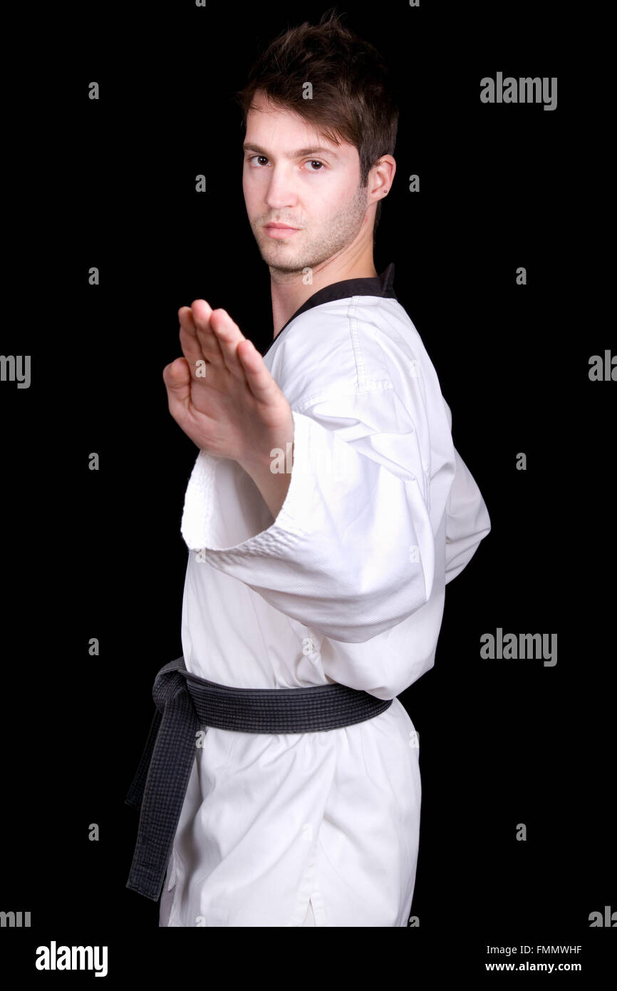 Karate man kata kung fu hi-res stock photography and images - Alamy