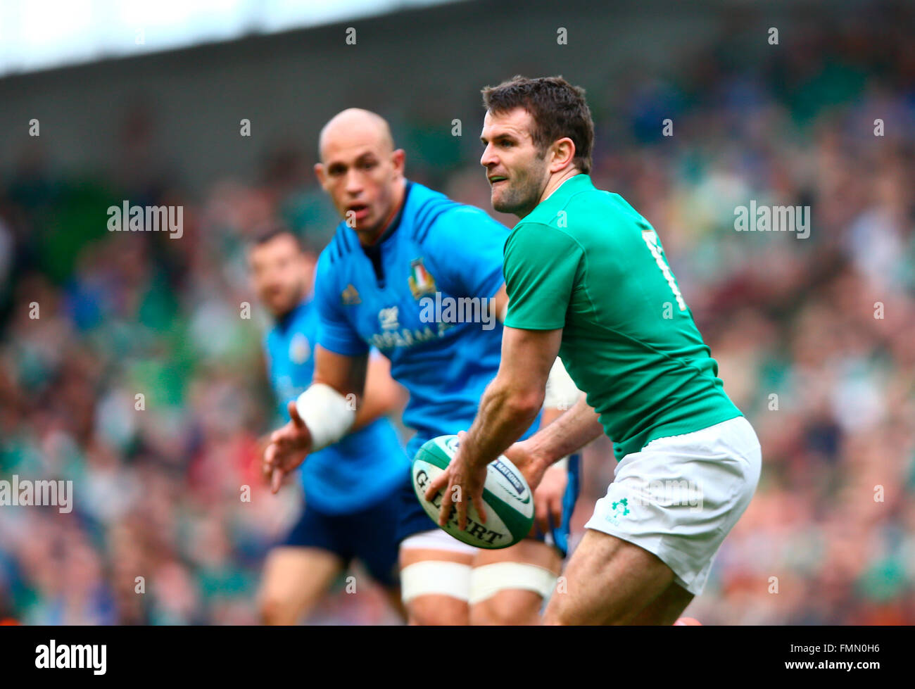 Aviva Stadium, Dublin, Ireland. 12th Mar, 2016. RBS Six Nations ...