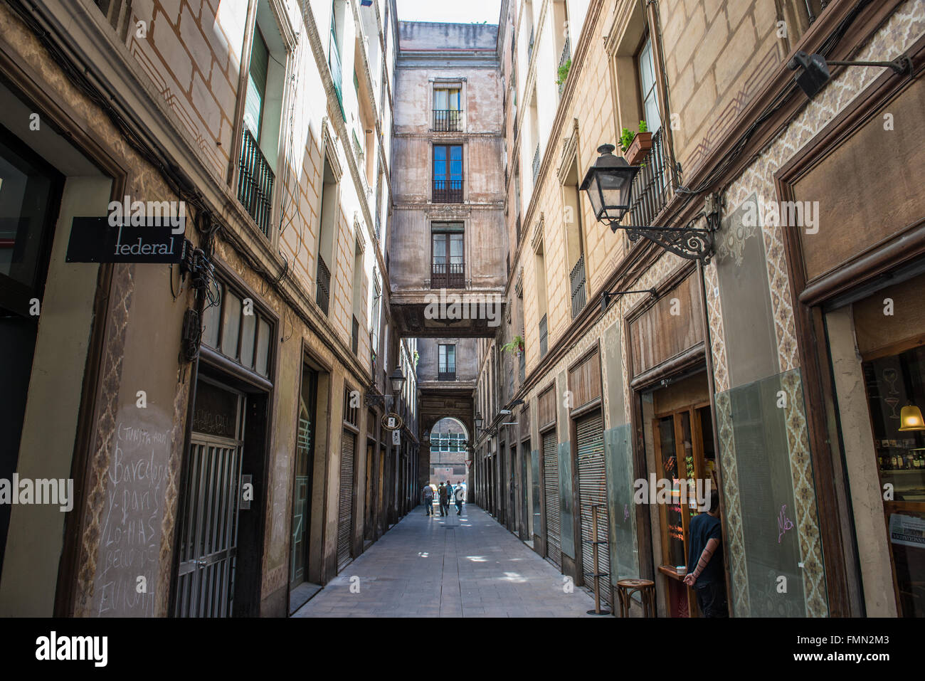 Gothic Quarter, Ciutat Vella, Barcelona, Spain Stock Photo - Alamy
