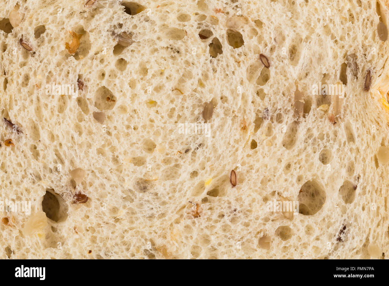 Cut bread close up texture for background Stock Photo - Alamy