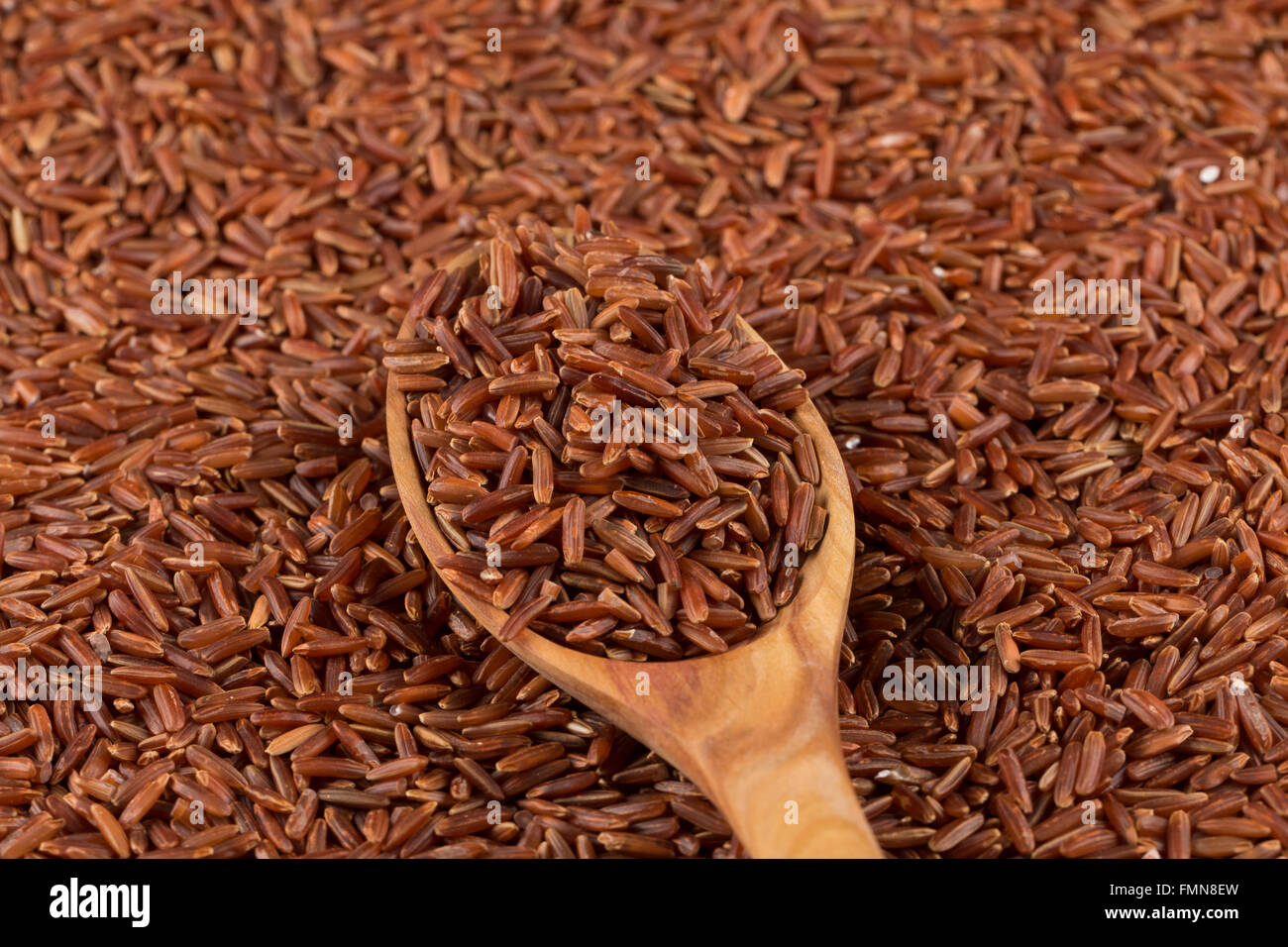 Unpolished red rice hi-res stock photography and images - Alamy
