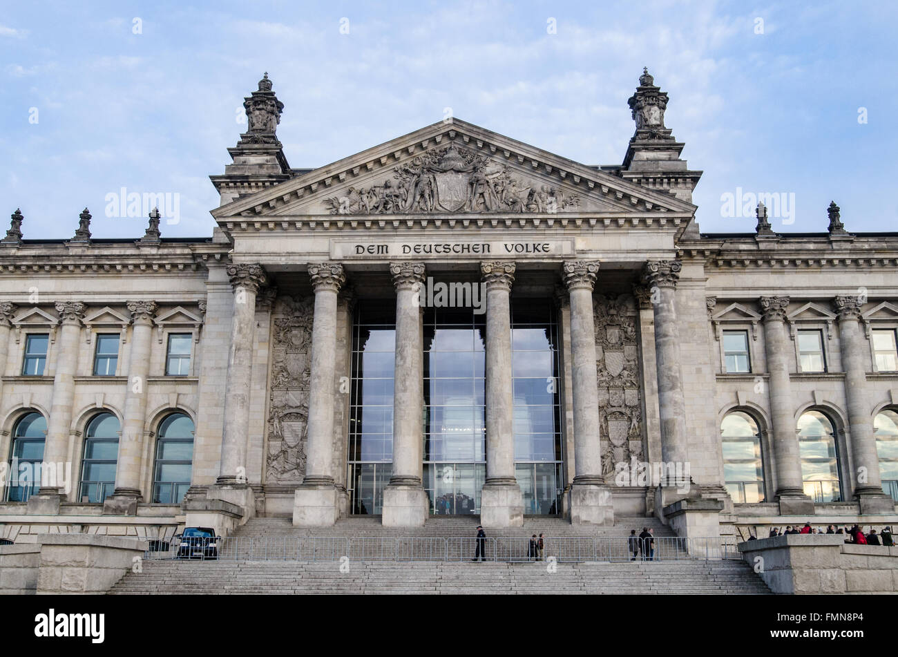 The Reichstag (Bundestag) in Berlin. Parliament buildings Stock Photo ...
