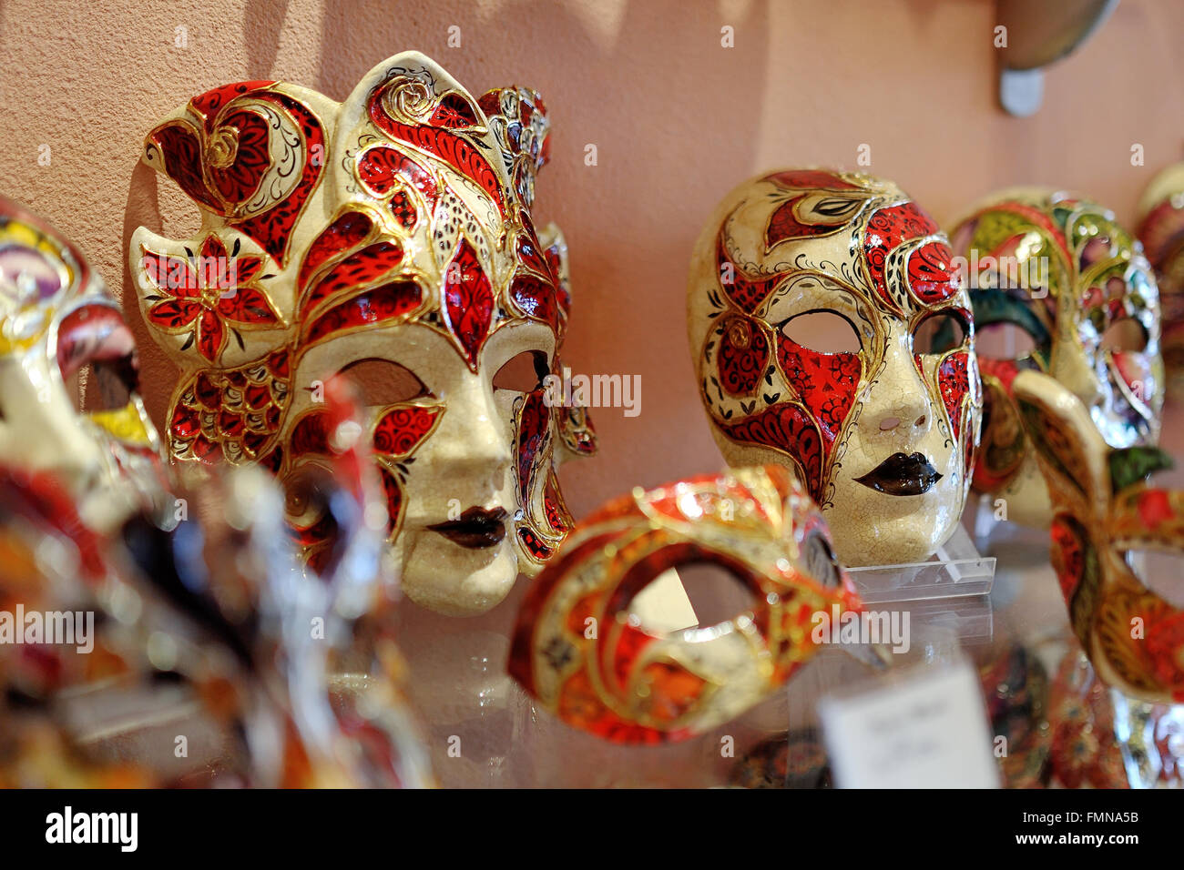 colorful venetian carnival mask Stock Photo - Alamy