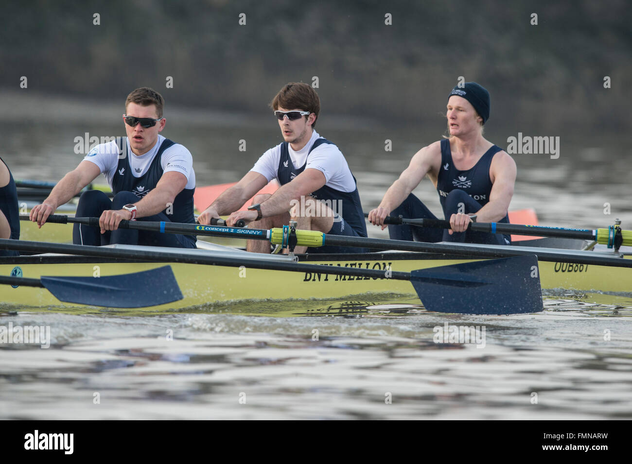 UK. 12th March, 2016. Boat Race Final Fixtures prior to the Boat Race ...