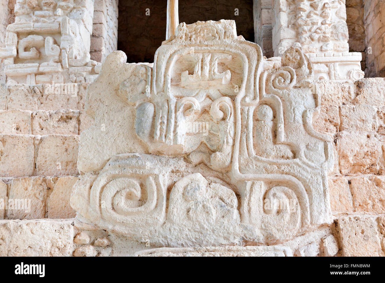 Ek Balam temple, Yucatan, Mexico Stock Photo - Alamy
